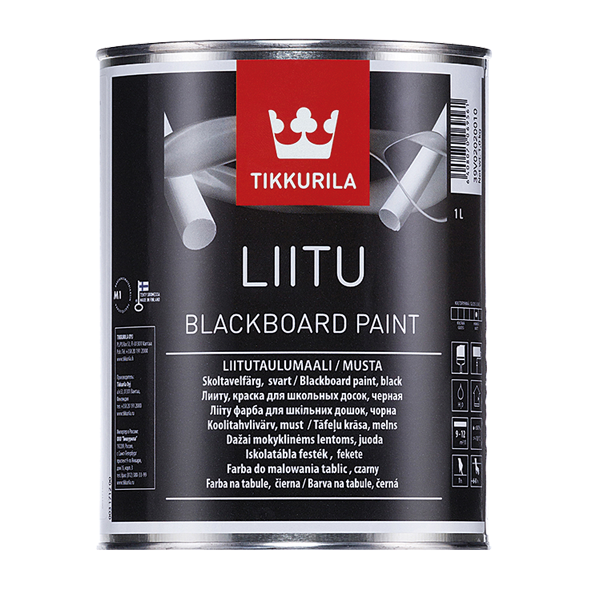 Liitu Musta Blackboard Paint | thenordicmark KFT